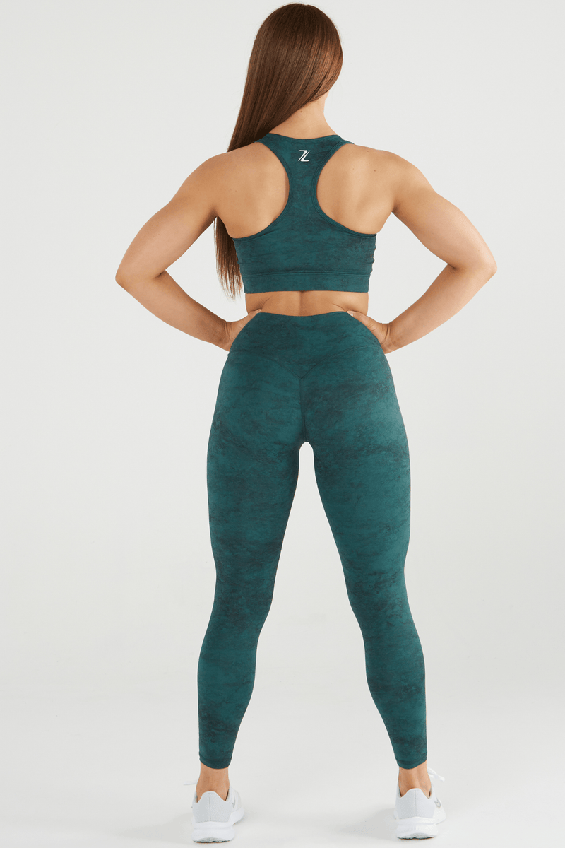 ZLEEK Camo Yoga Set | High Waisted | Full Length